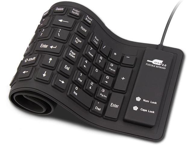 Click here for Foldable Silicone Keyboard USB Wired Waterproof Ro... prices