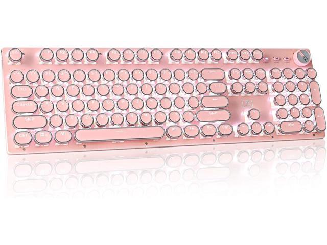 Click here for CHICHEN Retro Steampunk Typewriter-Style Gaming Ke... prices