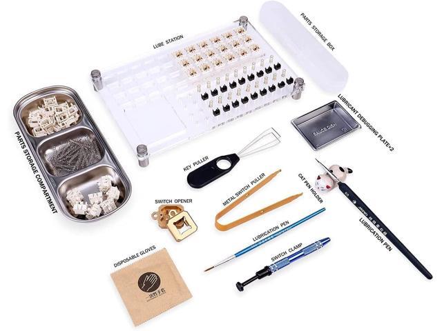 Click here for 33 Switch Mechanical Keyboard Lube Station Acrylic... prices