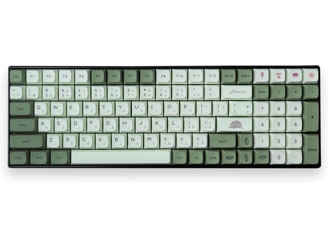 Click here for Matcha Keycaps 124 Keys PBT Dye Sublimation XDA Pr... prices