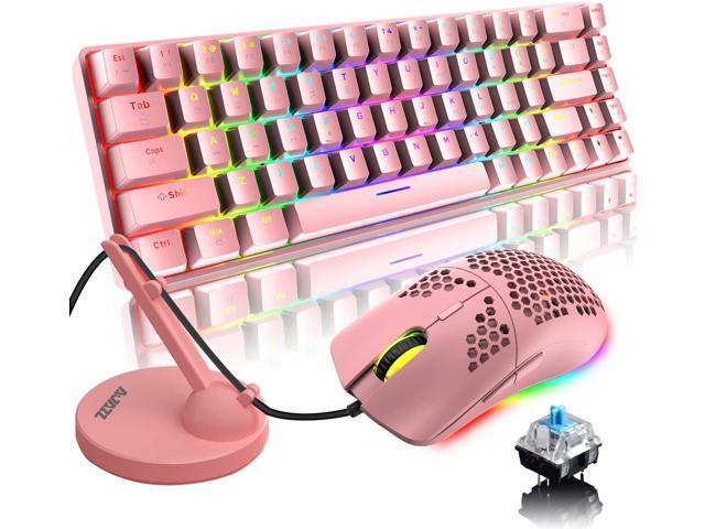 Click here for 60 Mechanical Gaming Keyboard Mini 68 Keys Anti-Gh... prices