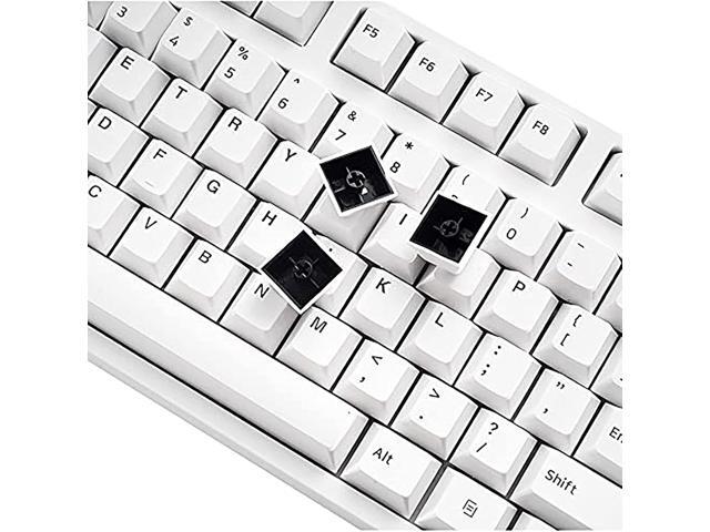 Click here for Bow Keycaps  139 White Keys PBT Cherry Profile Dou... prices