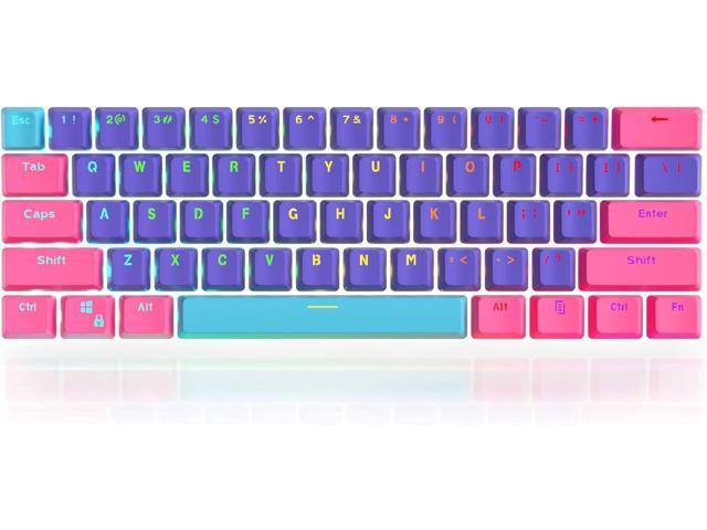 Click here for GTSP PBT Backlit Keycaps 60 Percent with 6.25U Spa... prices