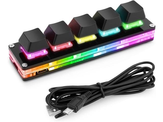 Click here for Ecarke Upgrade Black 5 Keys Mini Macro Mechanical... prices