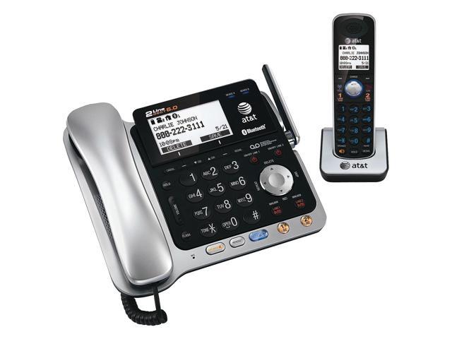 Click here for At & T Dect 6.0 2-line Connect-to-cell Corded/cord... prices