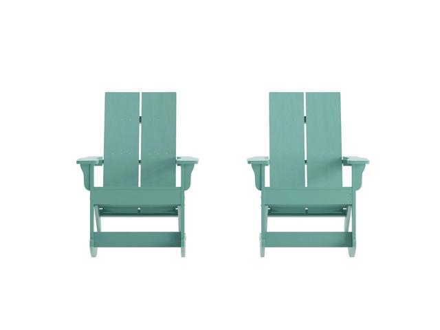 Click here for Flash Furniture Finn Dual Slat Back Adirondack Roc... prices