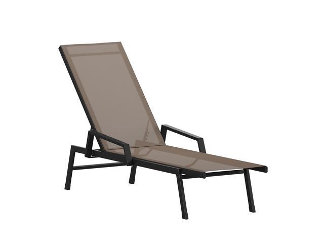 Click here for Flash Furniture Brazos Adjustable Chaise Lounge Ch... prices