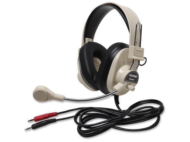 Click here for Califone Rugged Headset 2 3.5mm Plugs Beige 3066AV prices