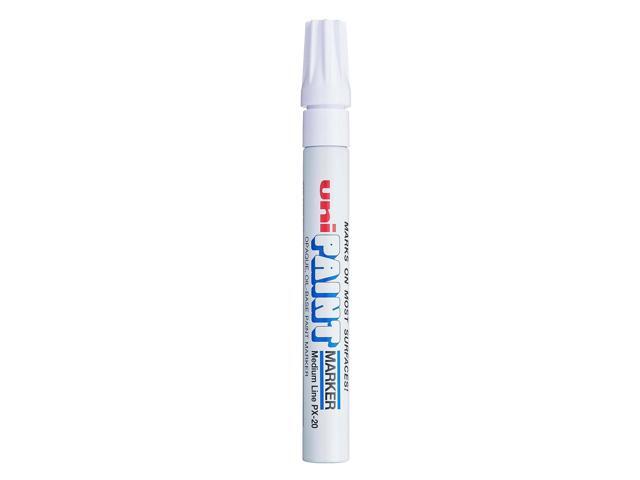 Click here for Uni PAINT Fabric Marker Medium Point White (63613)... prices