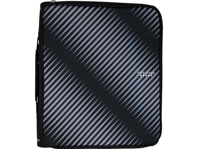 Click here for Five Star 2-Inch Round Ring Zipper Binder Black 72... prices
