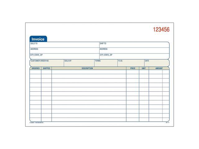 Click here for Adams Carbonless Invoice Book 8 x 6 2-Part (196162... prices