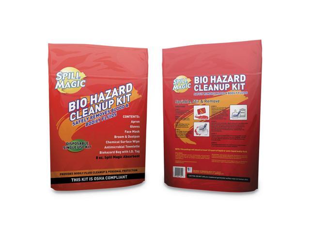 Click here for Spill Magic Biohazard Spill CleanUp 3/4 x 6 x 9 SM... prices