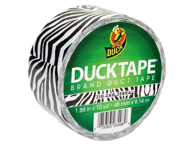 Duck Colored Duct Tape 9 mil 1.88 x 10 yds 3 Core Zebra 1398132