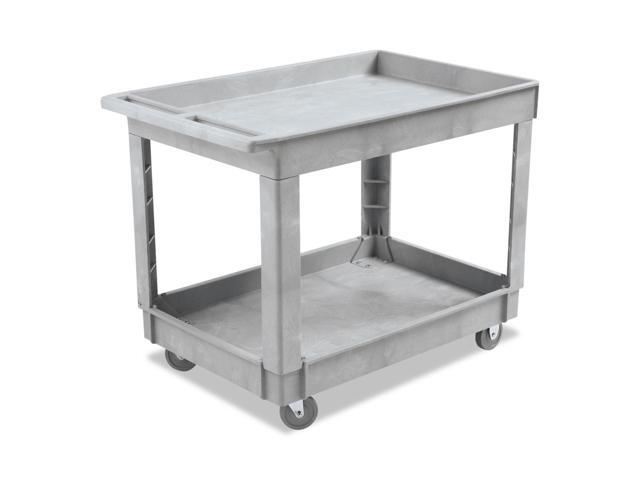 Click here for Boardwalk Utility Cart Two-Shelf Plastic Resin 24w... prices