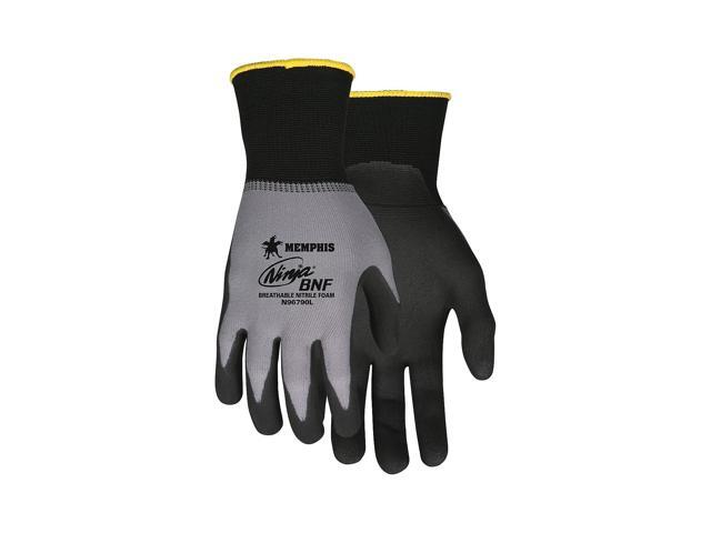 Click here for MCR Safety Breathable Nitrile Foam Gloves BK/GY Ex... prices
