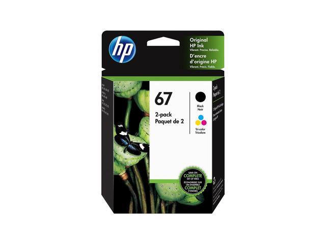 Click here for HP 67 2-pack Black/Tri-color Original Ink Cartridg... prices