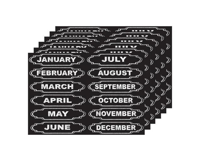Click here for Ashley Die-Cut Magnets Chalkboard Calendar Months... prices