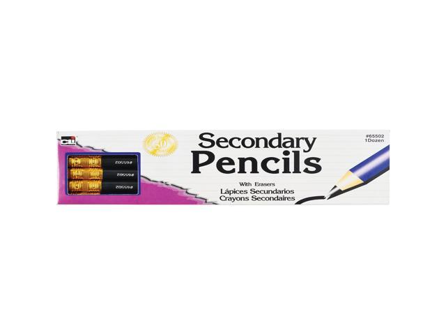 Click here for Charles Leonard Secondary Pencils w/Erasers 144/BX... prices