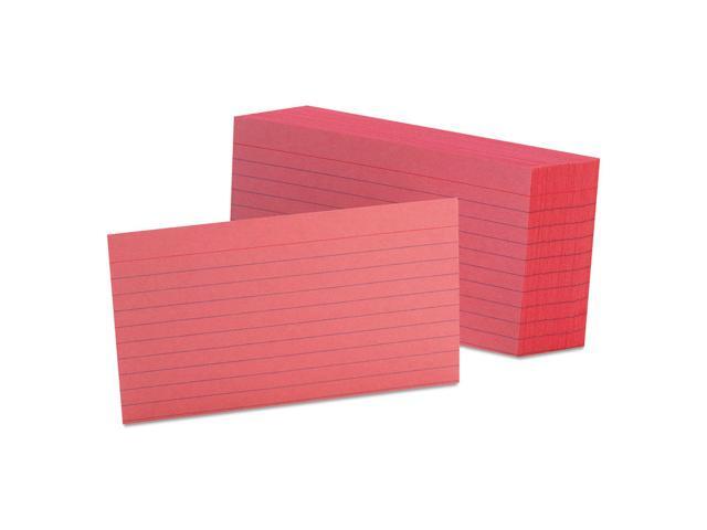 Click here for Oxford Ruled Index Cards 3 x 5 Cherry 100/Pack 732... prices