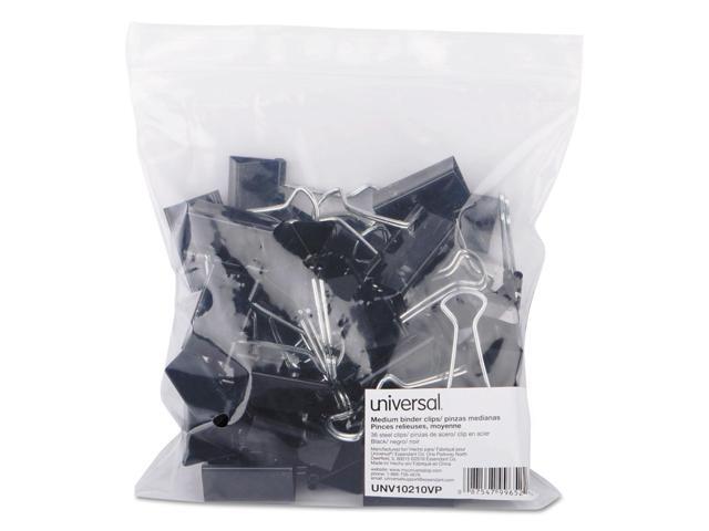 Click here for UNIVERSAL Medium Binder Clips Zip-Seal Bag 5/8 Cap... prices