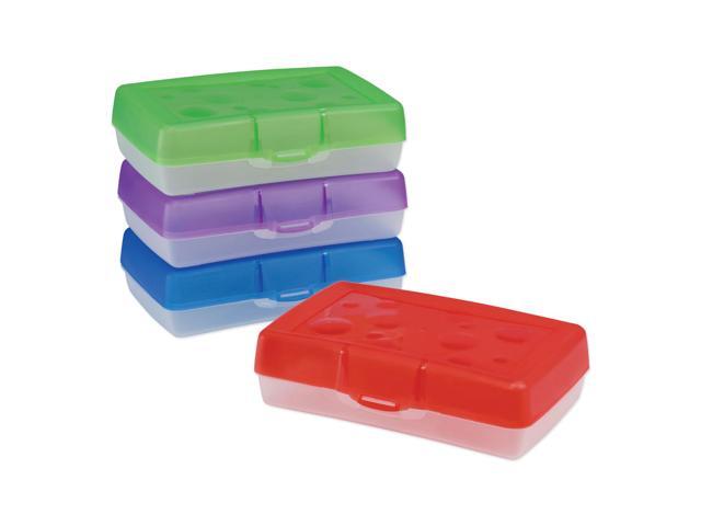 Click here for Storex Pencil Box 8.38 x 5.63 x 2.5 Assorted 61605... prices