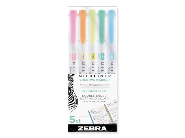 Click here for Zebra Mildliner Double Ended Highlighter Chisel/Bu... prices