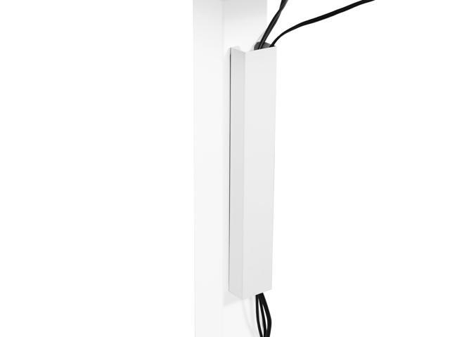 Click here for VIVO White Magnetic Vertical Cable Management Chan... prices