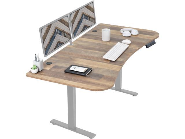 Click here for VIVO Electric 63 x 32 Standup Desk  Reclaimed Wood... prices