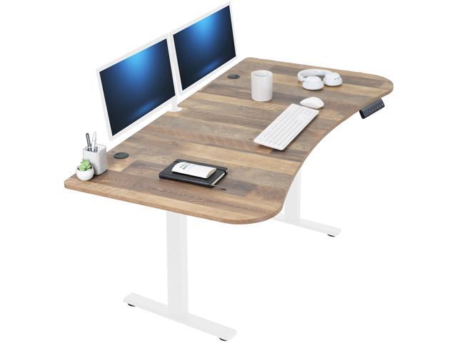 Click here for VIVO Electric 63 x 32 Standup Desk  Reclaimed Wood... prices
