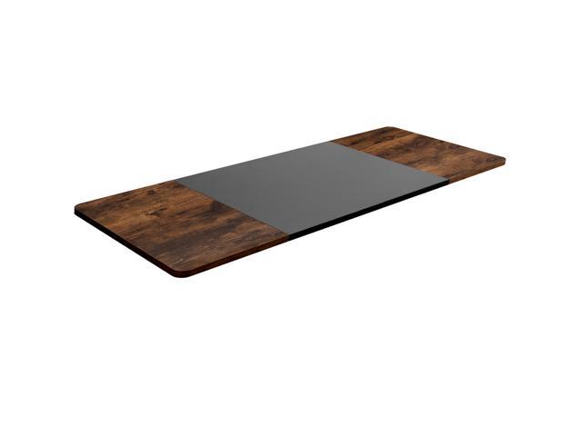 Click here for VIVO Black Rustic Vintage Brown 71x30 inch Table T... prices