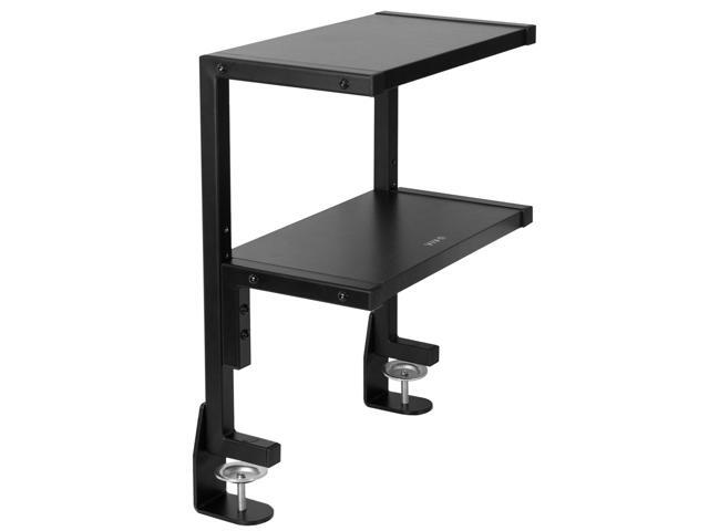 Click here for VIVO Black Clamp-on 13 Above or Below Desk 2-Tier... prices