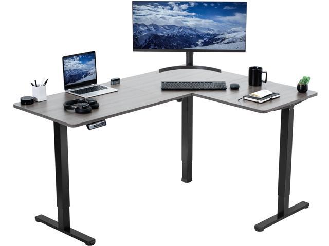 Click here for VIVO Gray / Black Electric 63 x 47 Corner Standing... prices