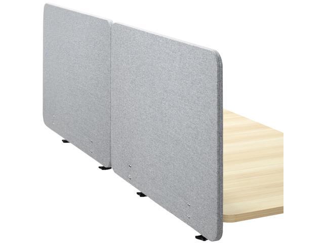 Click here for VIVO Gray Clamp-on/Screw-on 71 x 24 Desktop Privac... prices