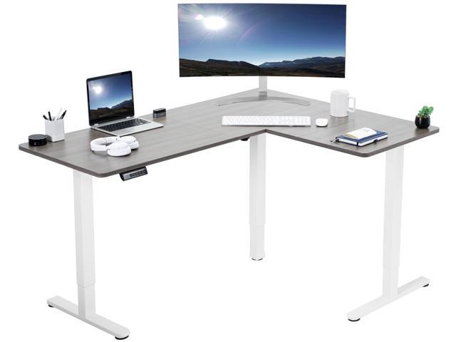 Click here for VIVO Gray / White Electric 63 x 47 Corner Standing... prices