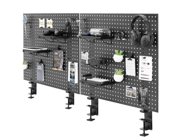 Click here for VIVO Dual Steel Clamp-on 60 x 24 Desktop Pegboard... prices