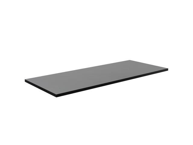 Click here for VIVO Black 55 x 24 Square Corner Table Top for Sta... prices