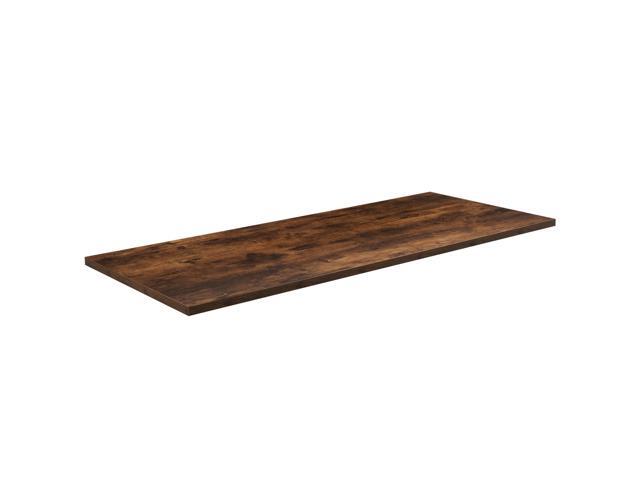 Click here for VIVO Rustic Vintage Brown 55 x 24 Square Corner Ta... prices