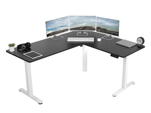 Click here for VIVO Electric 63 x 55 Corner Stand Up Desk  Black... prices
