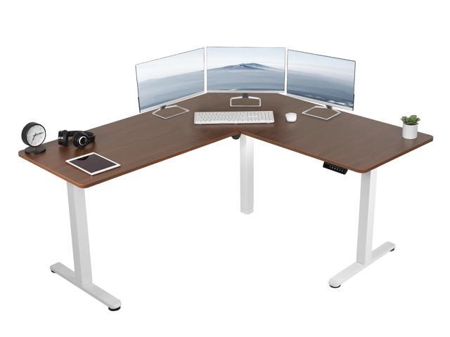 Click here for VIVO Electric 63 x 55 Corner Stand Up Desk  Dark W... prices