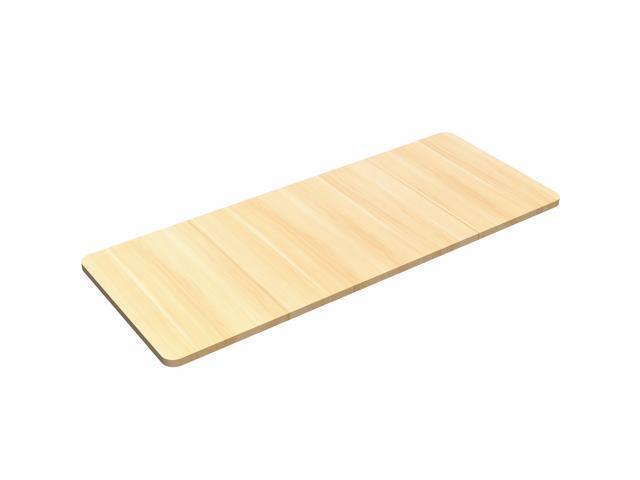 Click here for VIVO Light Wood 60 x 24 inch Universal Table Top f... prices