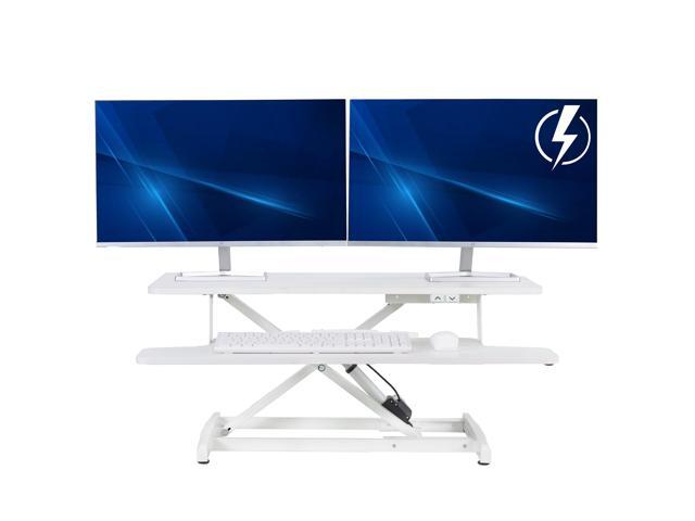 Click here for VIVO White Electric 36 Standing Desk Monitor Riser... prices