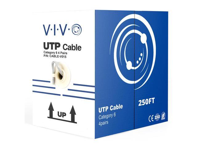 Click here for VIVO 250ft bulk Cat6 Ethernet Cable / Wire UTP Pul... prices