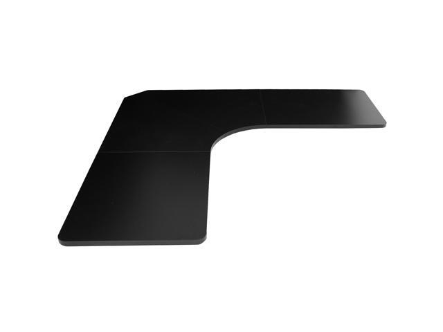 Click here for VIVO Black 71 x 71 inch Curved Corner Table Top fo... prices