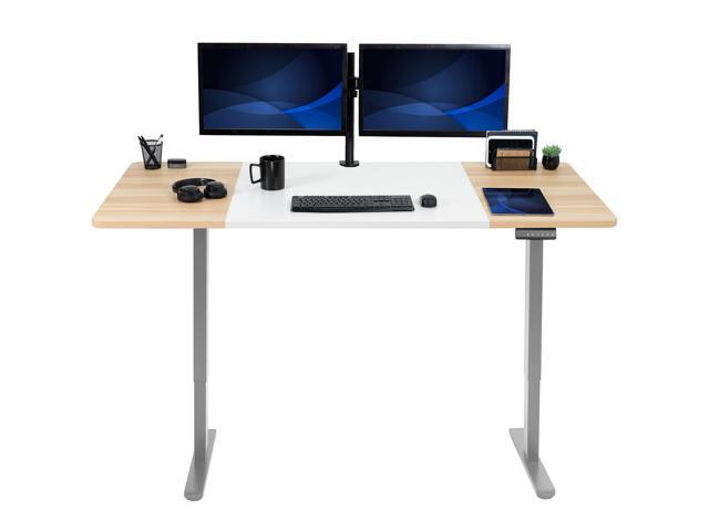 Click here for VIVO Electric Dual Motor 71 x 30 Desk  White & Lig... prices