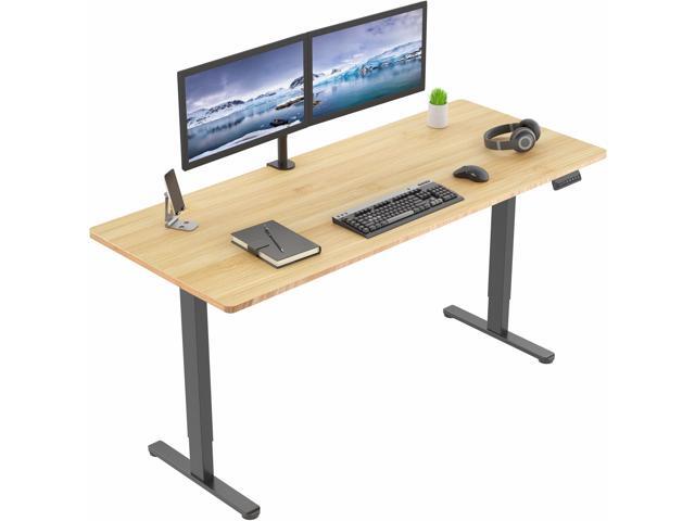 Click here for VIVO Dual Motor 71 x 30 Standing Desk  1-Piece Bam... prices