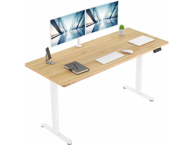 Click here for VIVO Dual Motor 71 x 30 Standing Desk  1-Piece Bam... prices