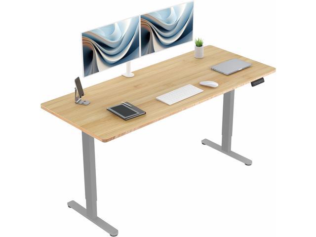 Click here for VIVO Dual Motor 71 x 30 Standing Desk  1-Piece Bam... prices