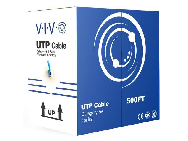 Click here for VIVO 500ft Bulk Cat5e LAN Ethernet Cable / Wire UT... prices