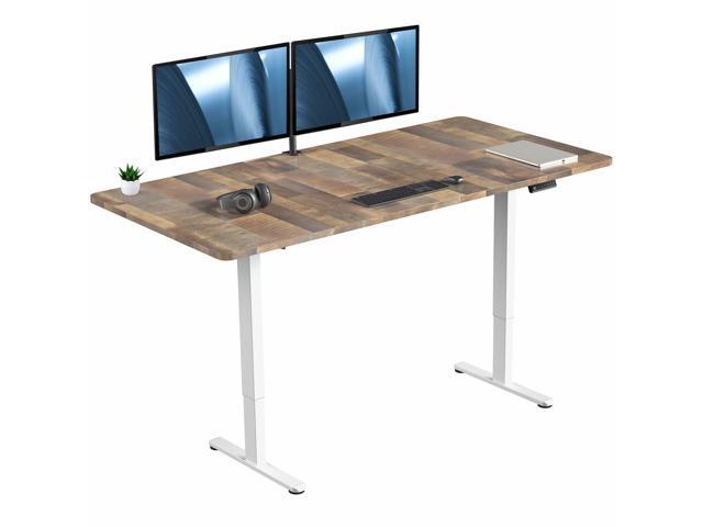 Click here for VIVO Electric Dual Motor 71 x 36 Desk  Reclaimed W... prices