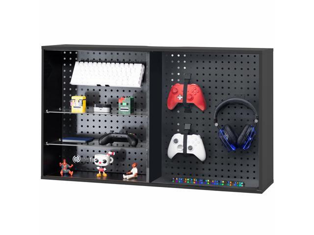 Click here for Life Finds Pegboard Cabinet with Shelving and Glas... prices